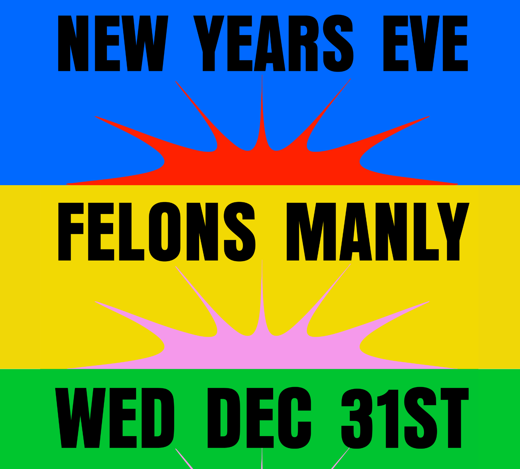 NYE at Felons Manly – Felons Brewing Co.