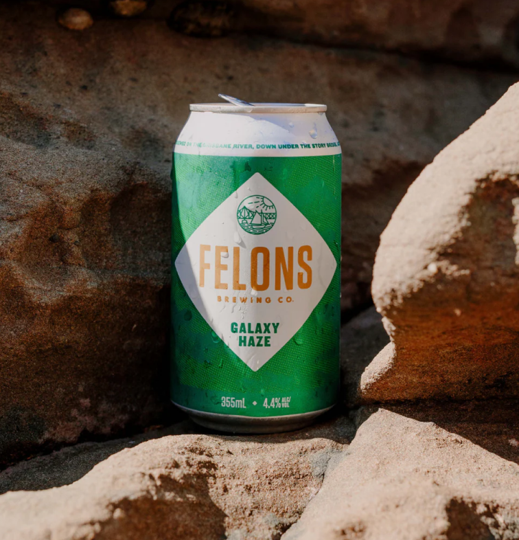 New look core range: Galaxy Haze – Felons Brewing Co.