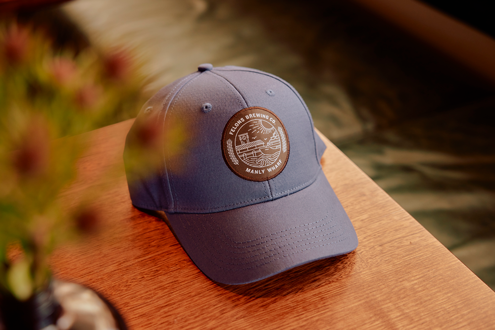 Manly Navy Baseball Cap – Felons Brewing Co.
