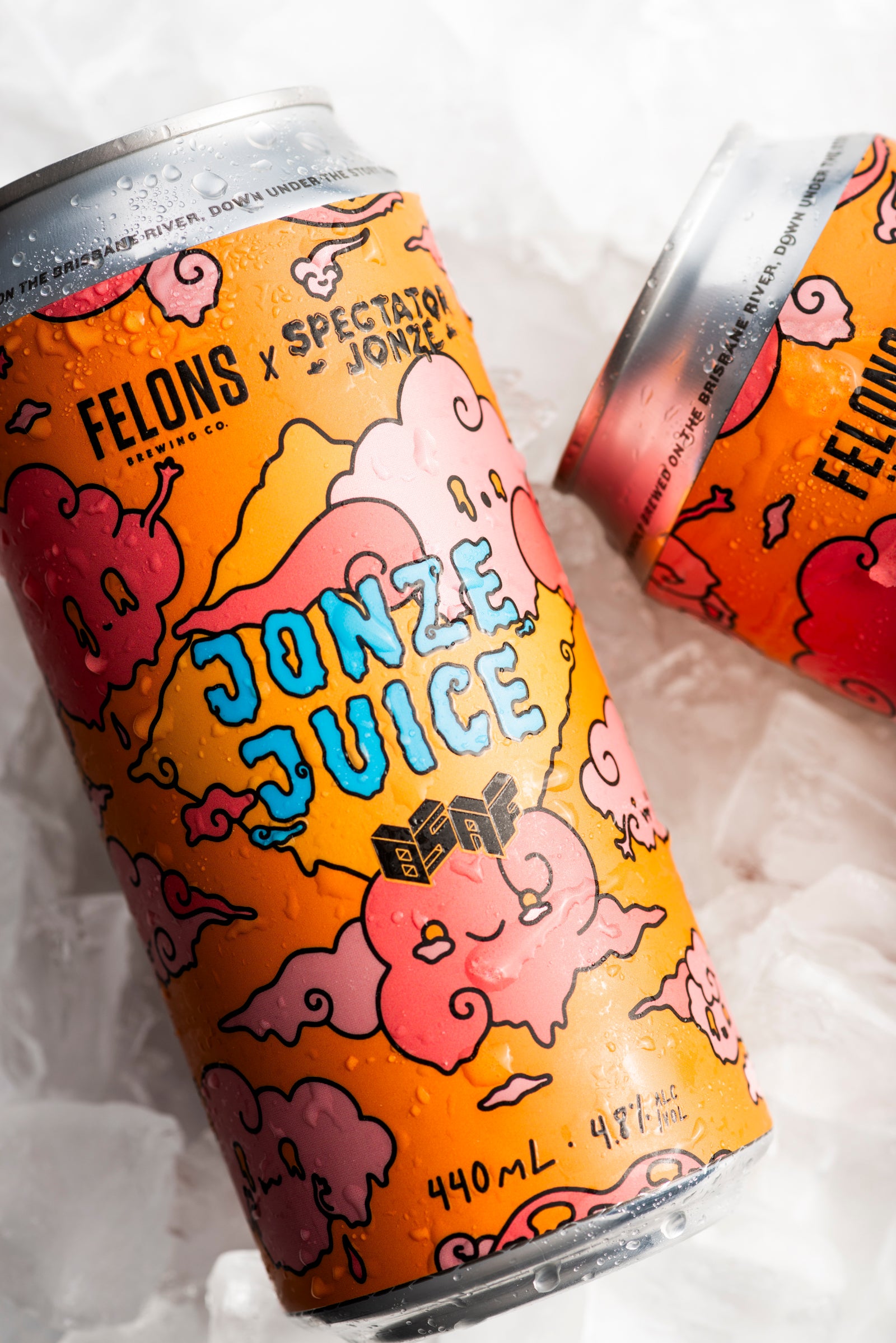 Felons x Spectator Jonze: Jonze Juice Hazy Pale – Felons Brewing Co.